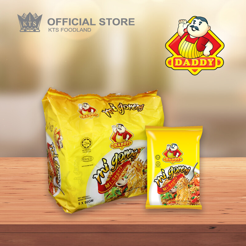 KTS Foodland Mee Daddy Mi Goreng Flavour (5 pieces x 80gram/pc) | Lazada