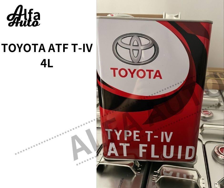 Toyota AUTO TRANSMISSION FLUID (ATF) Type T-IV Gear Oil 4L | Lazada