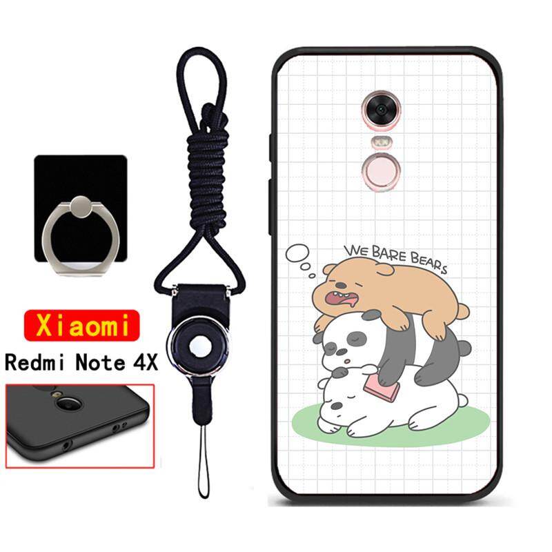 New Case For Xiaomi Redmi Note 4X TPU Rubber Phone Case Back Cover ...