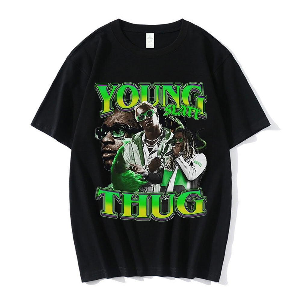 XS-4XL 5XL 6XL Young Thug Hip Hop Rap Unisex T-Shirt Men Women ...