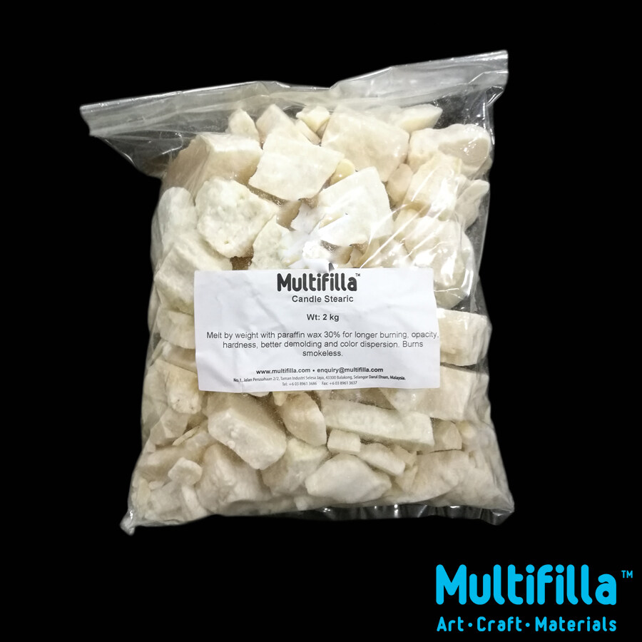 Candle Stearic Wax - Palm Stearic Wax For Candle Making 2kg | Lazada