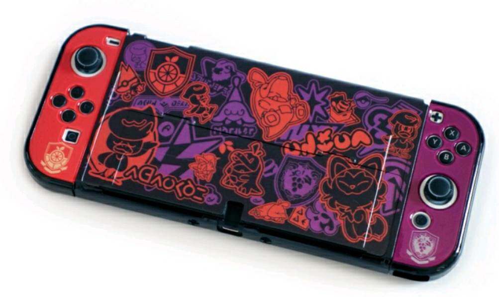 Protector case for Nintendo Switch OLED – Pokemon Scarlet/Violet Theme ...