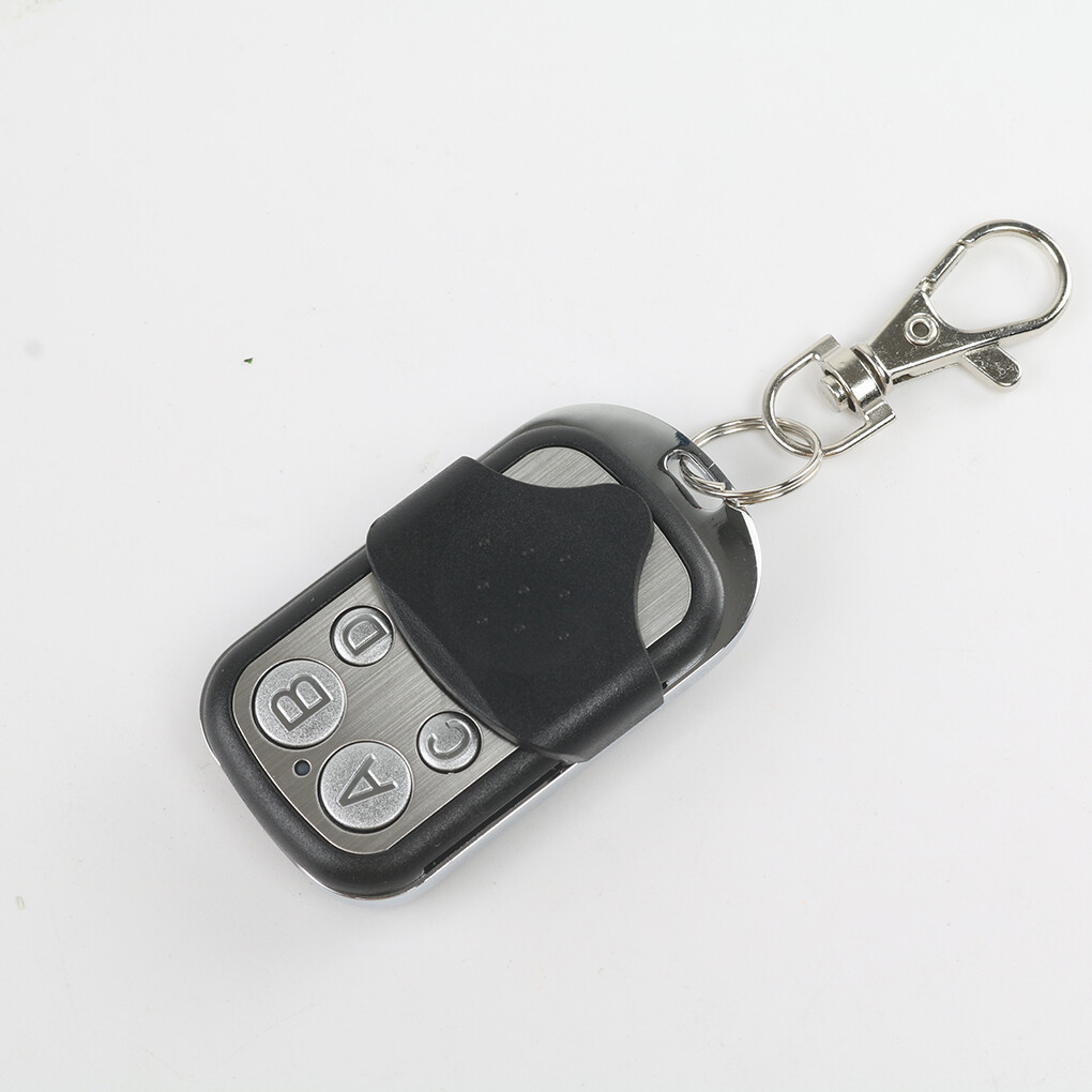 โคลนนิ่งไฟฟ้าประตูโรงรถทั่วไปประตู4-ช่องรีโมทคอนโทรล Fob 433Mhz Key Fob ...