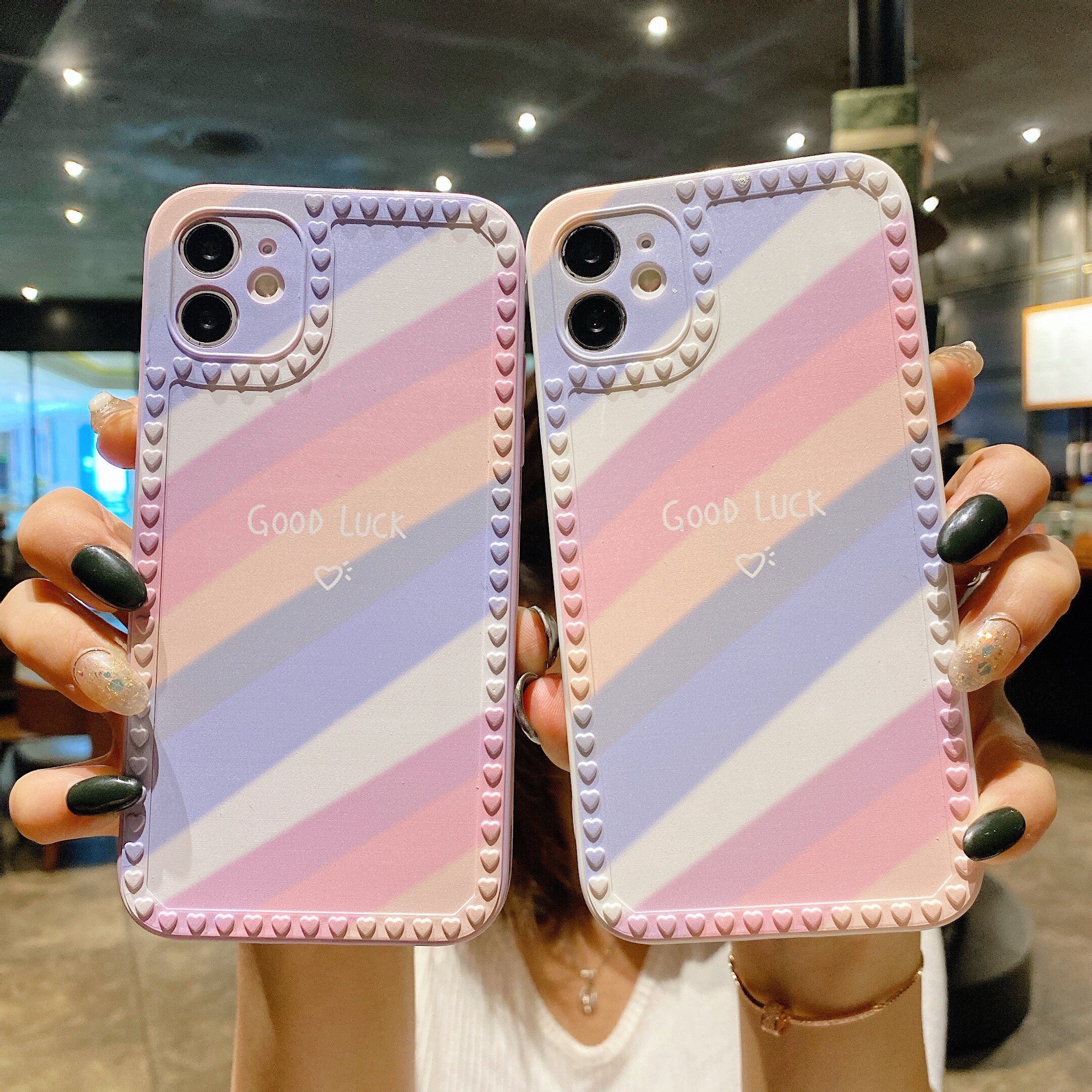 Macaron Rainbow Cartoon TPU Phone Case For VIVO Y20 Y20i Y20S Y12S Y17 ...