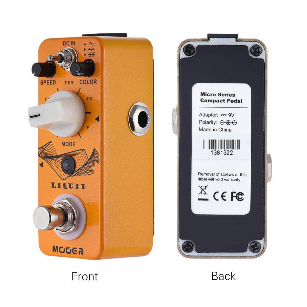 （มีสินค้า）MOOER LIQUID Mini Digital Phaser Guitar Effect Pedal True ...