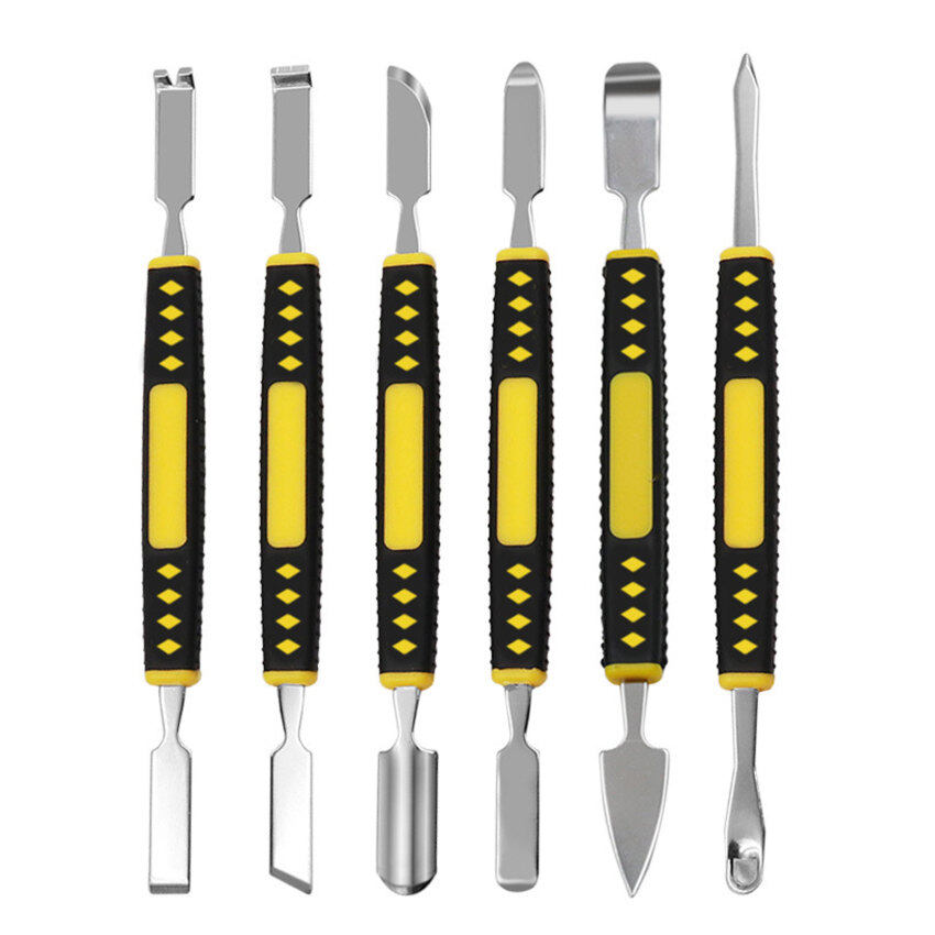 6Pcs Metal Crowbars Set Phone Repair Tools Kit Phone Screen Disassembly ...