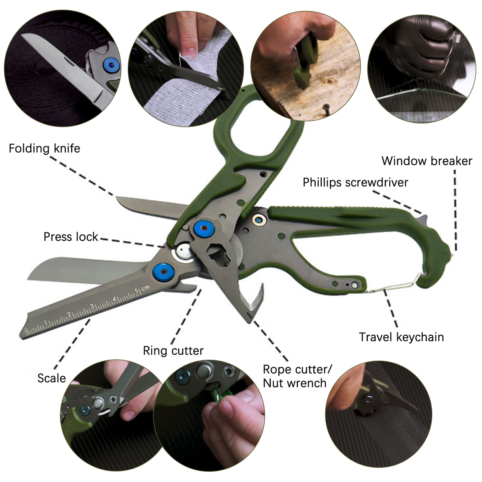 [Kitsmall] Leatherman Raptor Response Emergency Shears with Strap ...