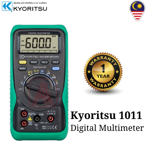 Kyoritsu 1011 Digital Multimeters -ORIGINAL | Lazada
