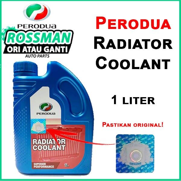 [NEW] Original Perodua Coolant 1 Liter [GENUINE PERODUA] | Lazada
