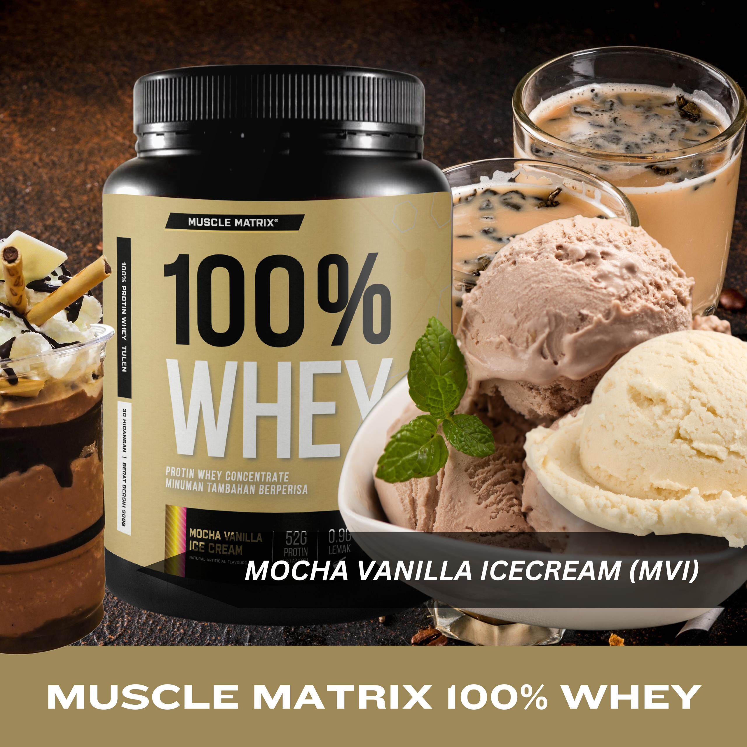 Muscle Matrix 100% Whey 30 Servings (HALAL) - Whey Protein,. Lactose ...
