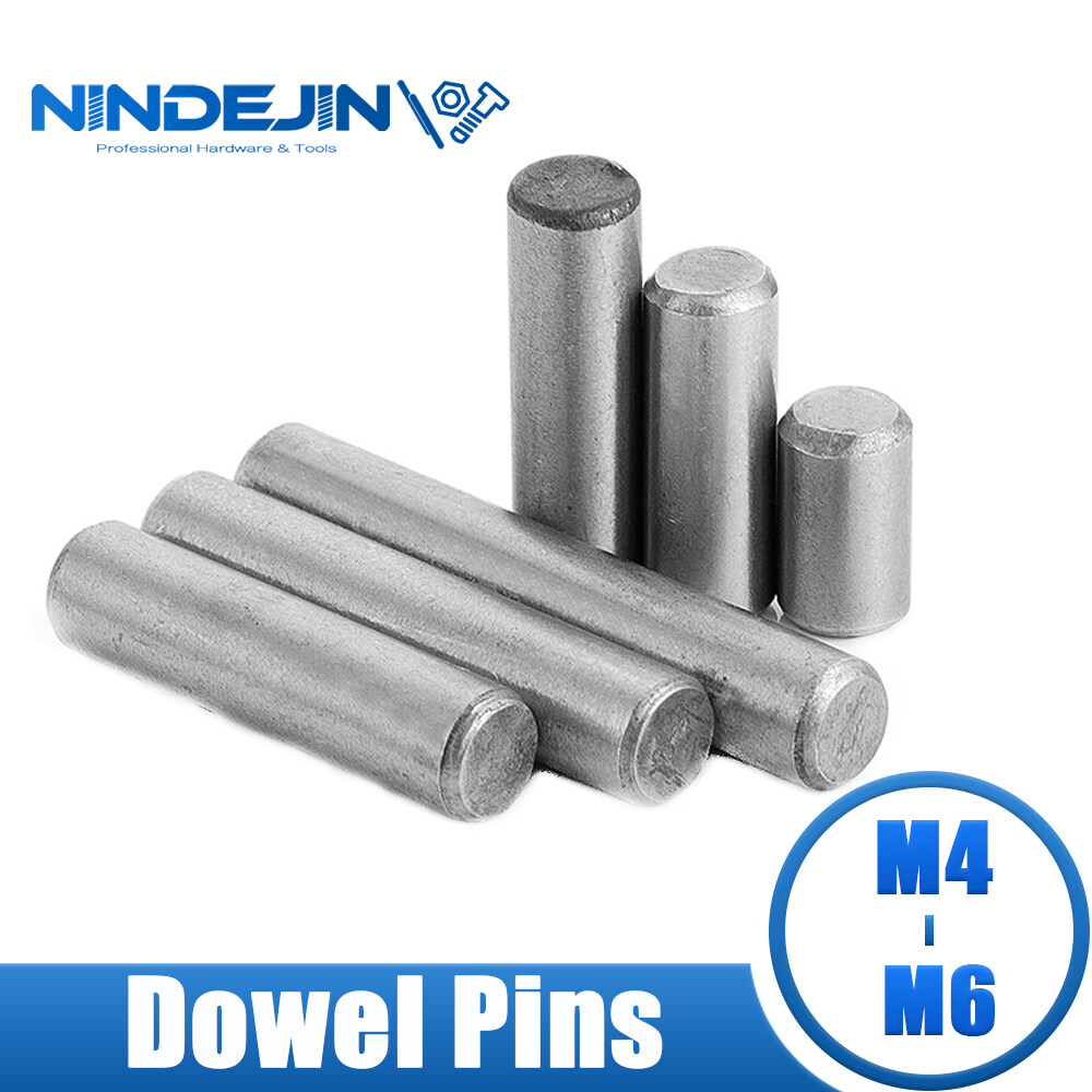 NINDEJIN 10-20pcs dowel pins 304 stainless steel m4 m5 m6 parallel pins ...