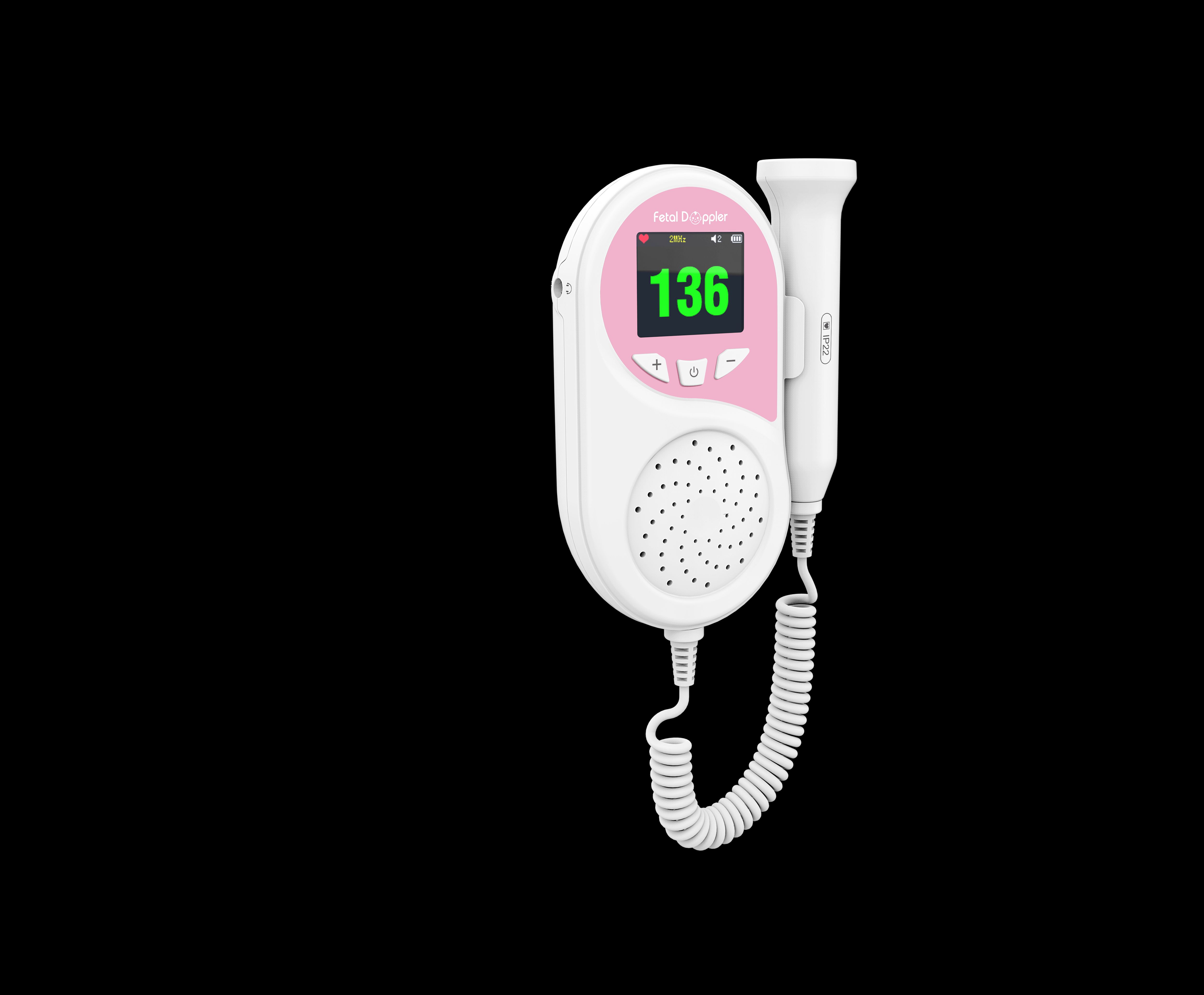 CONTEC10B Handheld Digital Color Doppler Baby Sound Heart Beat ...