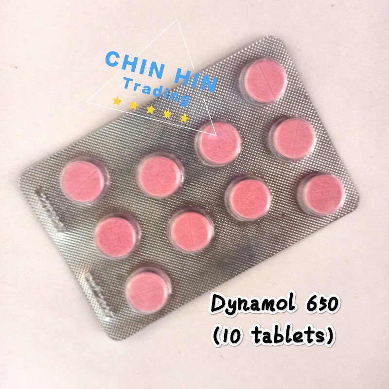 [DYNA] Dynamol 500 Tablet / Dynamol 650 Tablet for the relief of fever ...