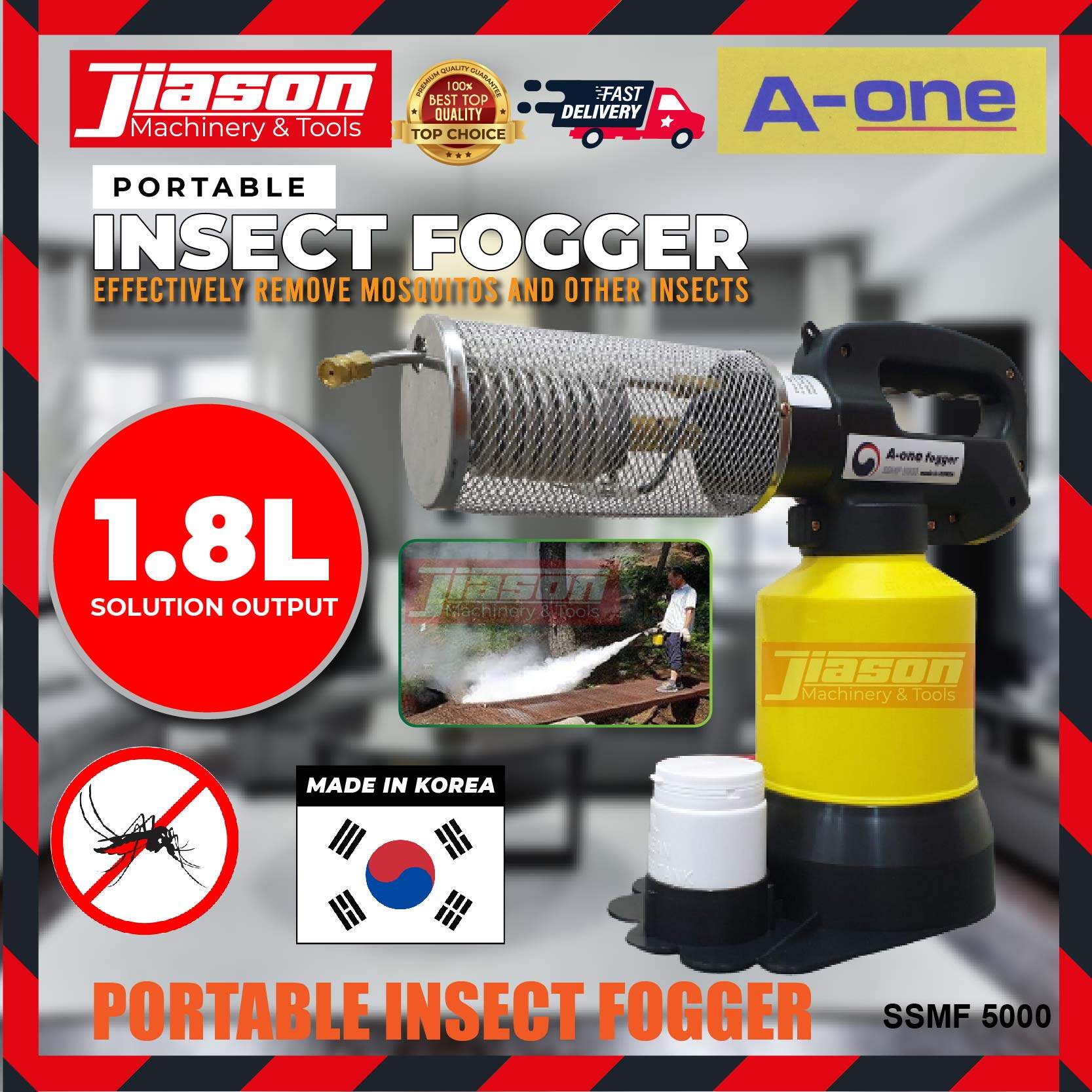 AONE SSMF5000 / SSMF 5000 1.8L Portable Insect Fogging machine / Fogger ...