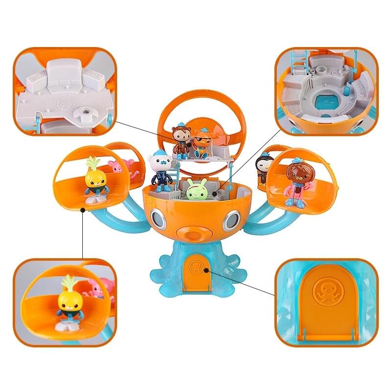 Octonauts Castle Adventure Plsyset รถปิคนิค Barnacles Peso Kwazii Dashi ...
