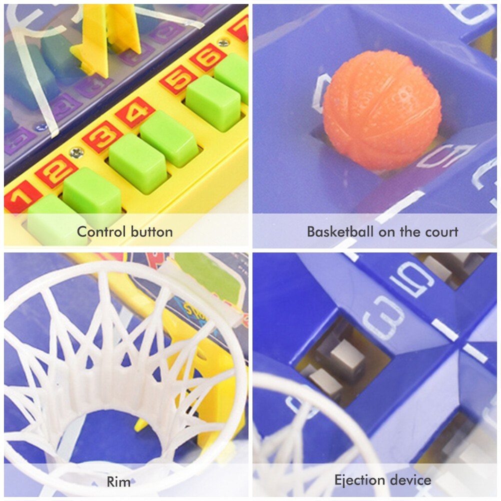Table Game Finger Basketball Board Game Desktop Basketball Court ...