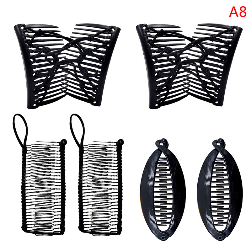 YUNZE ????Ready Stock 1Set Fish Shape Hair Claw Clips Banana Barrettes ...