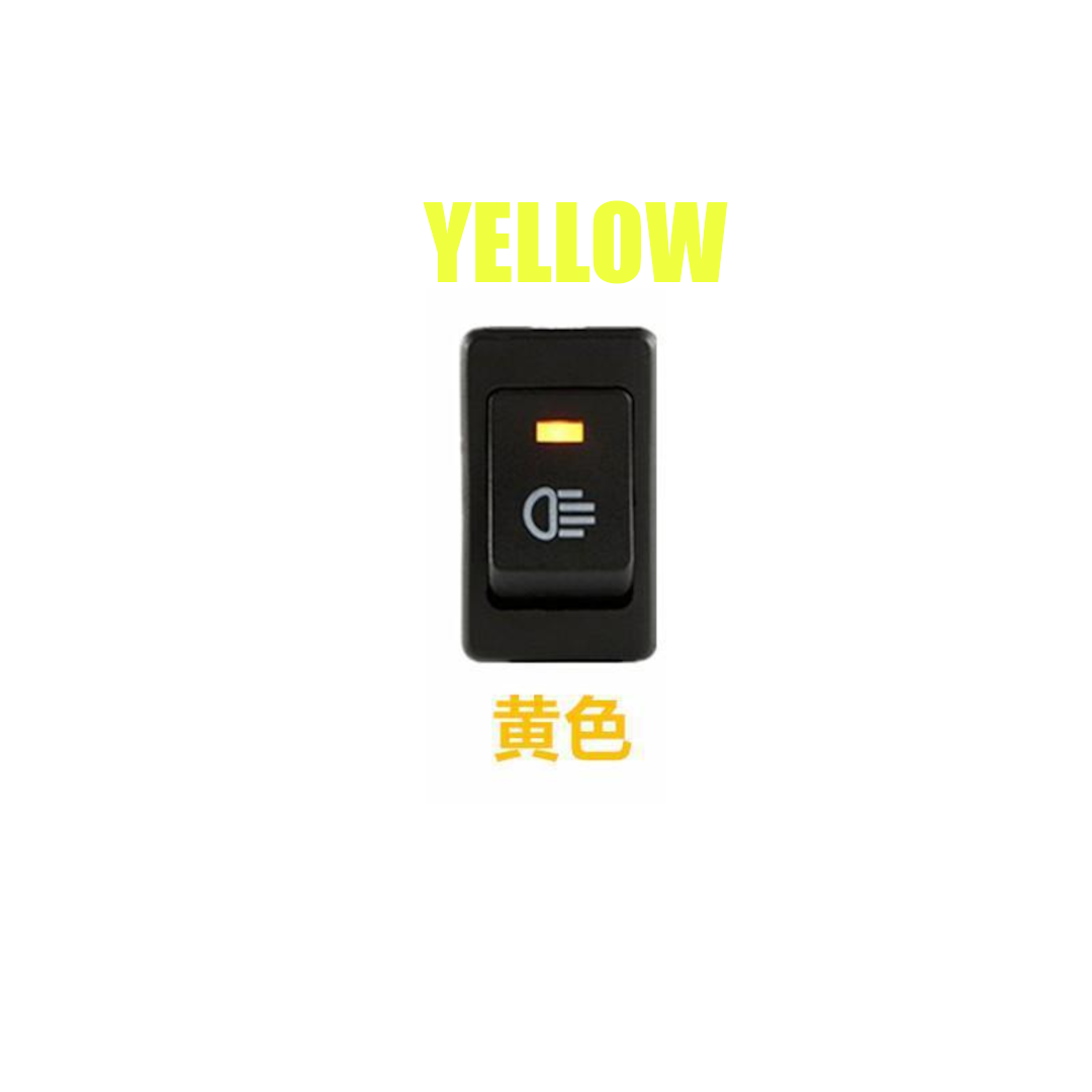 Car On Off Switch with Led Indicator 12V Automotive Car Accessories Car ...