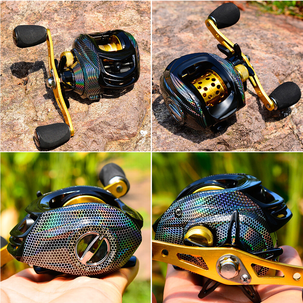 DIY DAIWA Baitcasting Reel ตื้น Spool แบริ่ง18 + 1BB รอกตกปลาถ้วย ...