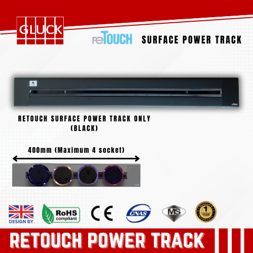 RETOUCH POWER TRACK & SOCKET (SURFACE / CONCEALED) SIRIM CERTIFIED ...
