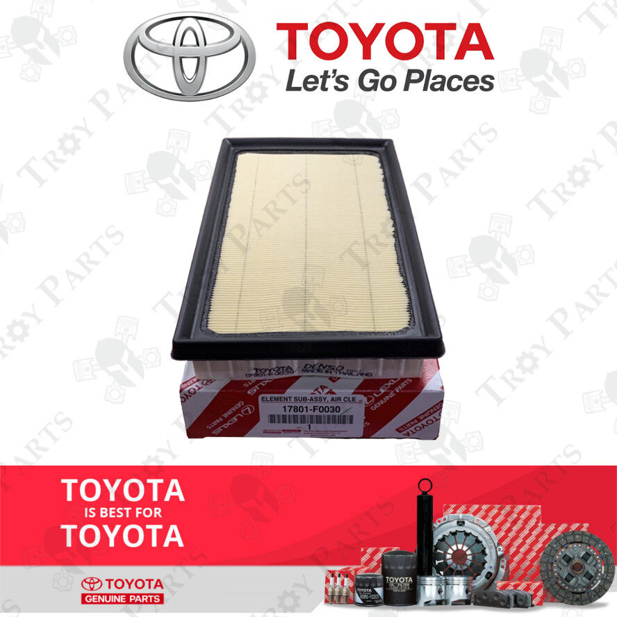 Original Toyota Engine Air Filter for Camry CHR C-HR ZGX11 Corolla ...