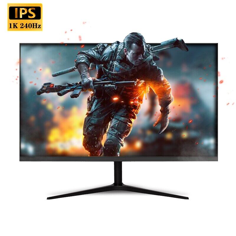 24 Inch PC Monitor 240Hz IPS WLED Display FHD Desktop Gaming Gamer ...