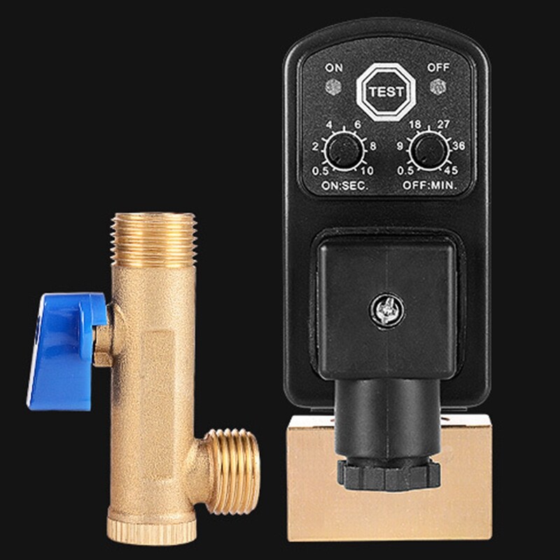 3X 1/2 Inch Dn15 Electric Timer Auto Water Valve Solenoid Electronic ...