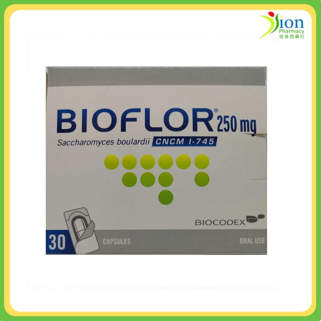 BIOFLOR (SACCHAROMYCES BOULARDII CNCM I-745) 250MG | Lazada