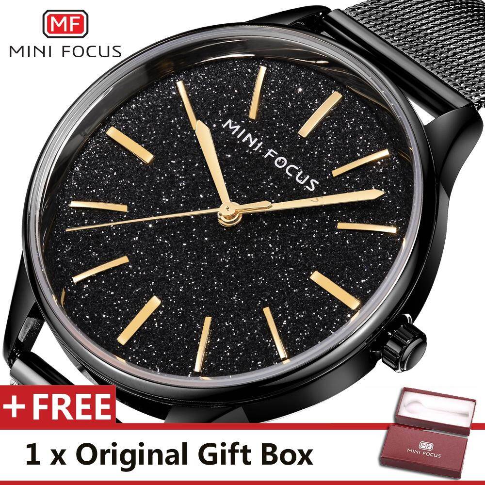 Minifocus มินิโฟกัส mf0044l ด้านบนแบรนด์หรูนาฬิกาสำหรับผู้หญิงแฟชั่นผู้หญิงควอตซ์นาฬิกาแนวโน้ม ...