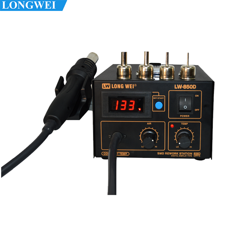 LONGWEI LW-850D SMD เลเซอร์ Bga,เครื่องปรับลมร้อนสถานี | Lazada.co.th