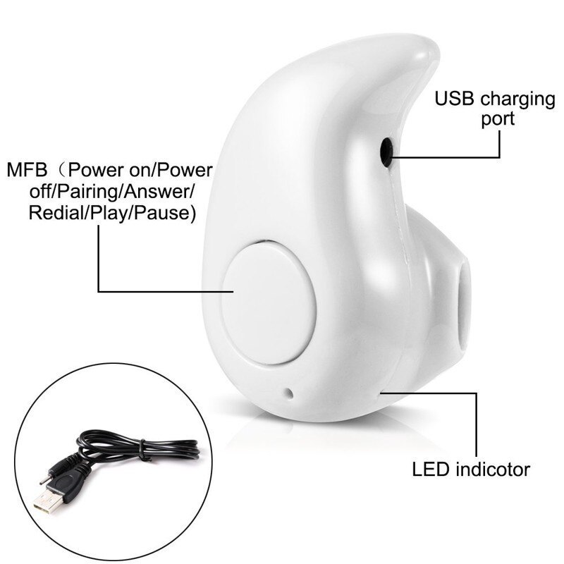 Newest 13 Colors Mini Invisible Ultra Small Bluetooth 4.0 Stereo Earbud ...