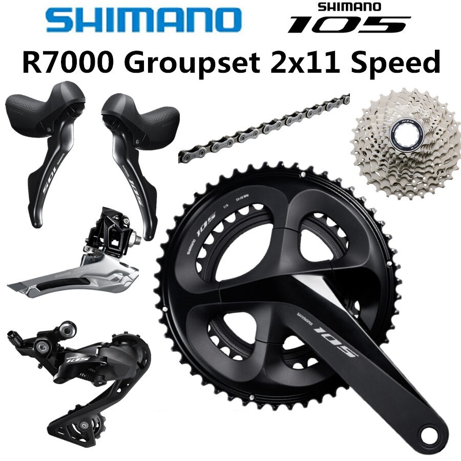 SHIMANO 5800 105 R7000 Groupset 105 R7000 Derailleurs ROAD Bicycle 50 ...