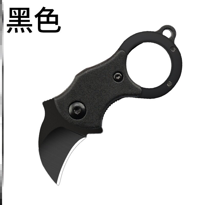 Knife with straight knife folding knife self-defense knife blade mini ...