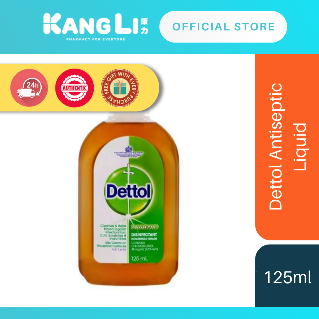 Dettol Antiseptic Liquid 125ml | Lazada