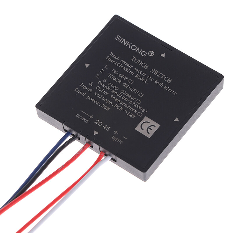 5-12V Bathroom Mirror Switch Touch Switch Sensor for Led Light Mirror Headlight - FUHOVILA86 ...