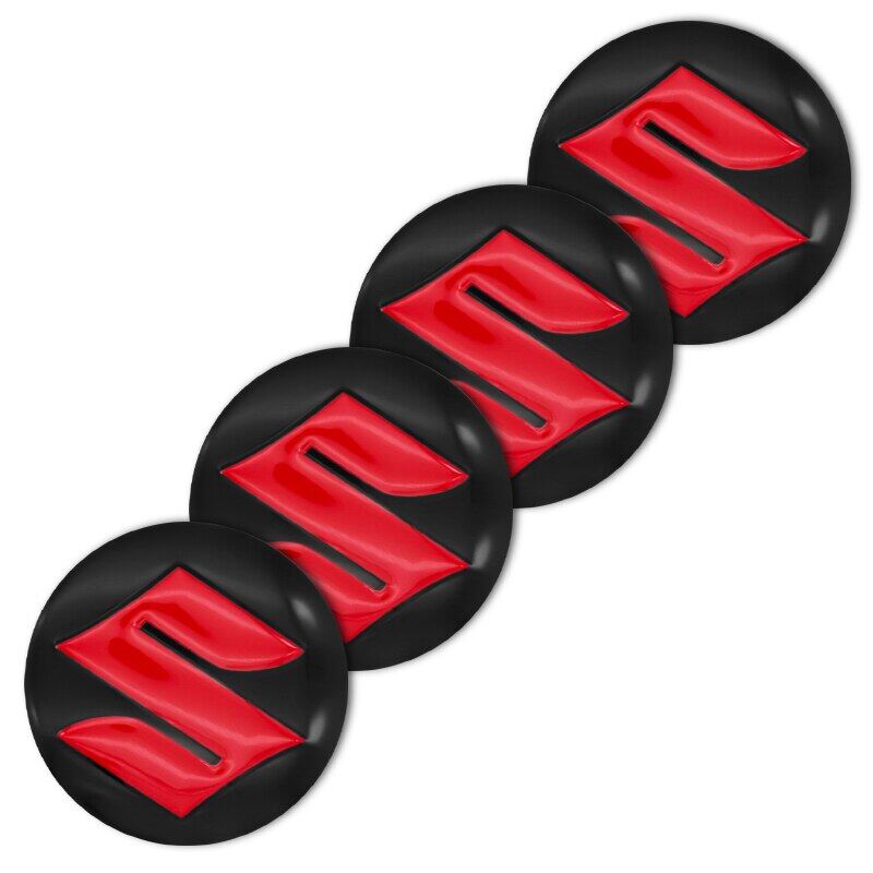 flightcar 4Pcs 56mm Auto Emblem Logo Wheel Center Hub Cover Sticker For ...