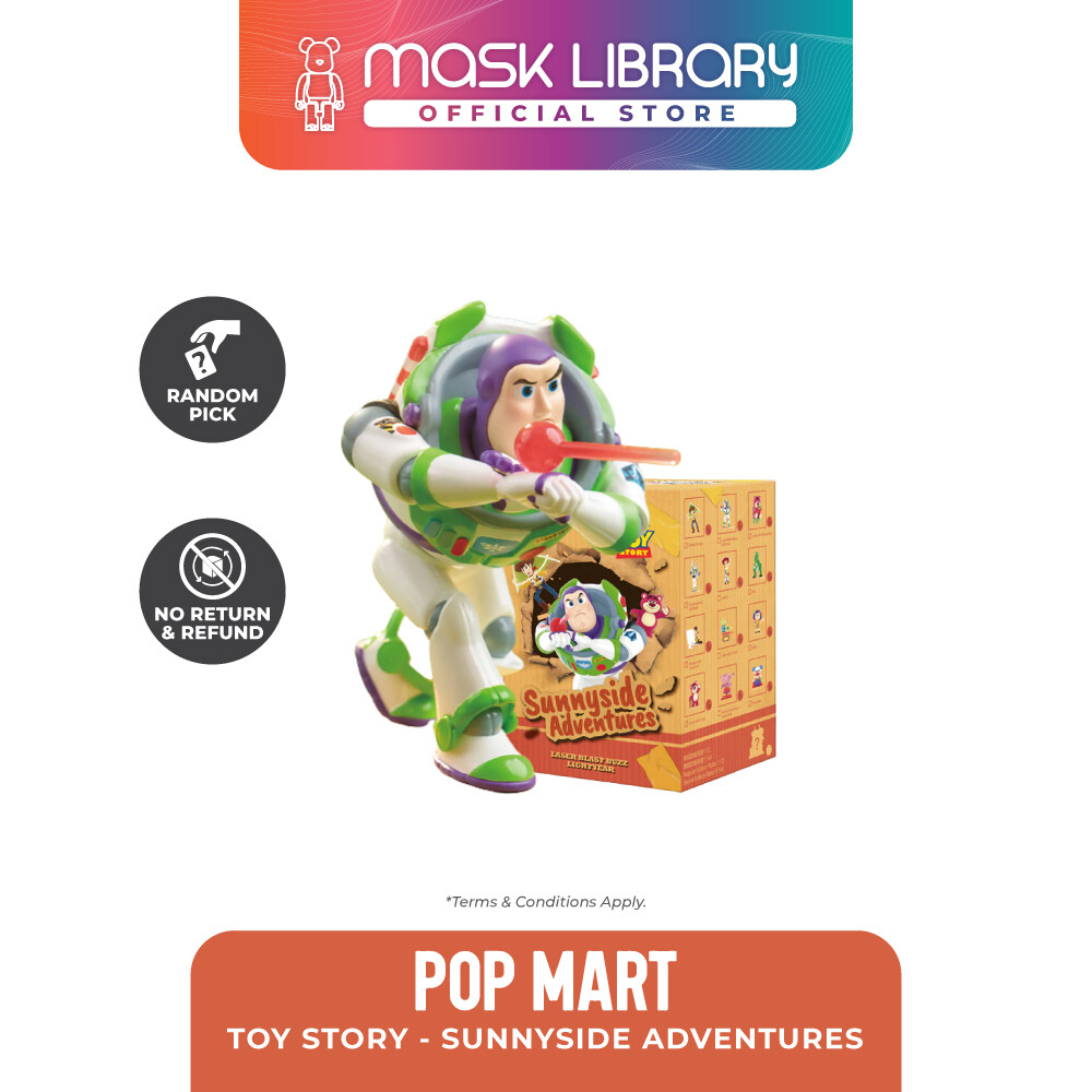 Mask Library Pop Mart Toy Story Sunnyside Adventures Blind Box Original Popmart Lazada