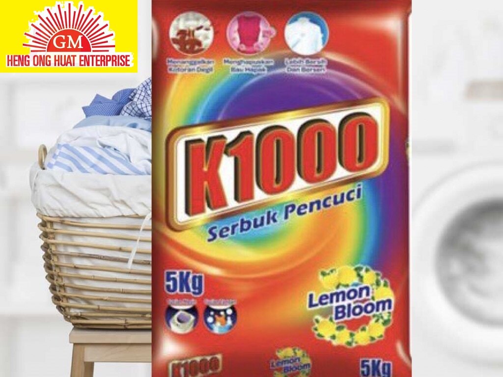 K1000 DETERGENT POWDER 5kg | Lazada
