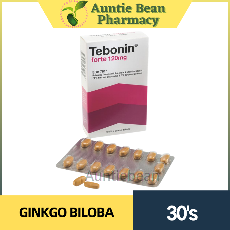 Tebonin Forte Tablet 120mg [ 30'S ] EXP:09/2025 | Lazada