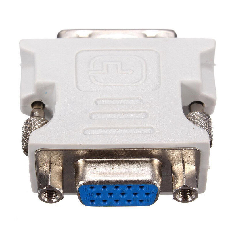 ACESIA 1PCS DVI-D 18+1Pin Dual Link Male to VGA 15 Pin Female Plug ...