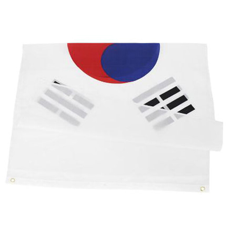 【Flash Sale】Large South Korea Flag Polyester the Korean National Banner ...