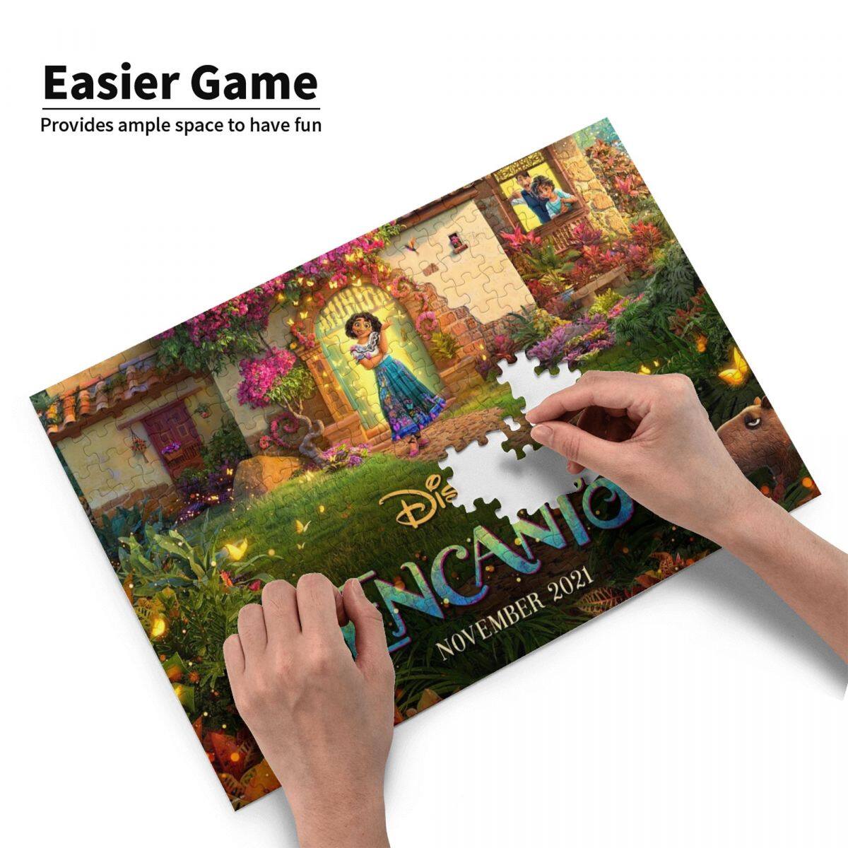 Encanto Puzzle Theme 300 Piece Puzzle Assembled Toys Puzzle Jigsaw Toy ...