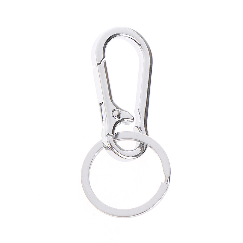 Guoda Car Keychain Stainless Steel Simple Carabiner Keychain Climbing ...