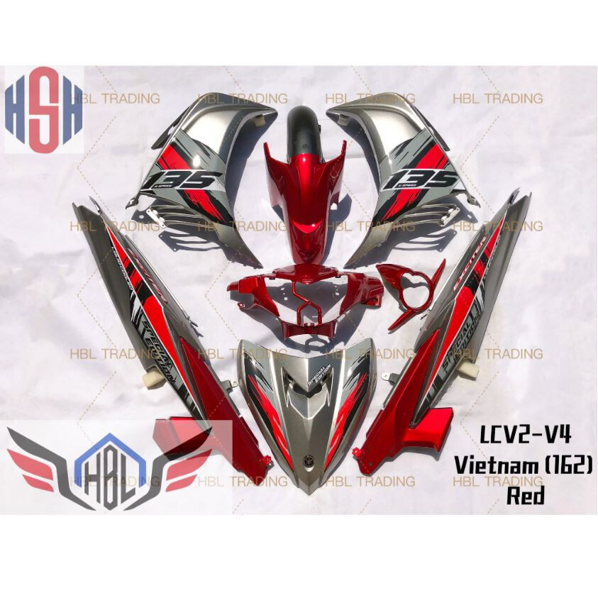 YAMAHA 135LC V2 V3 V4 Vietnam Exciter Thai Energy Sniper LTD Body Cover ...