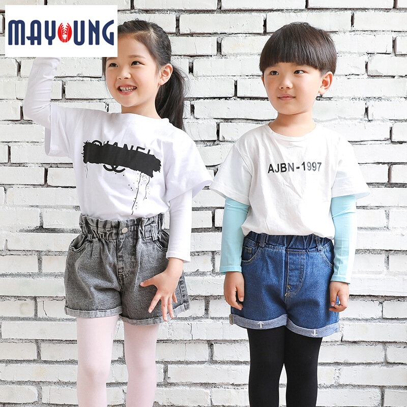 Mayoung เด็กกันแดดผ้าไหมน้ำแข็งแขนแขนฤดูร้อนดวงอาทิตย์ป้องกันรังสียูวี ...