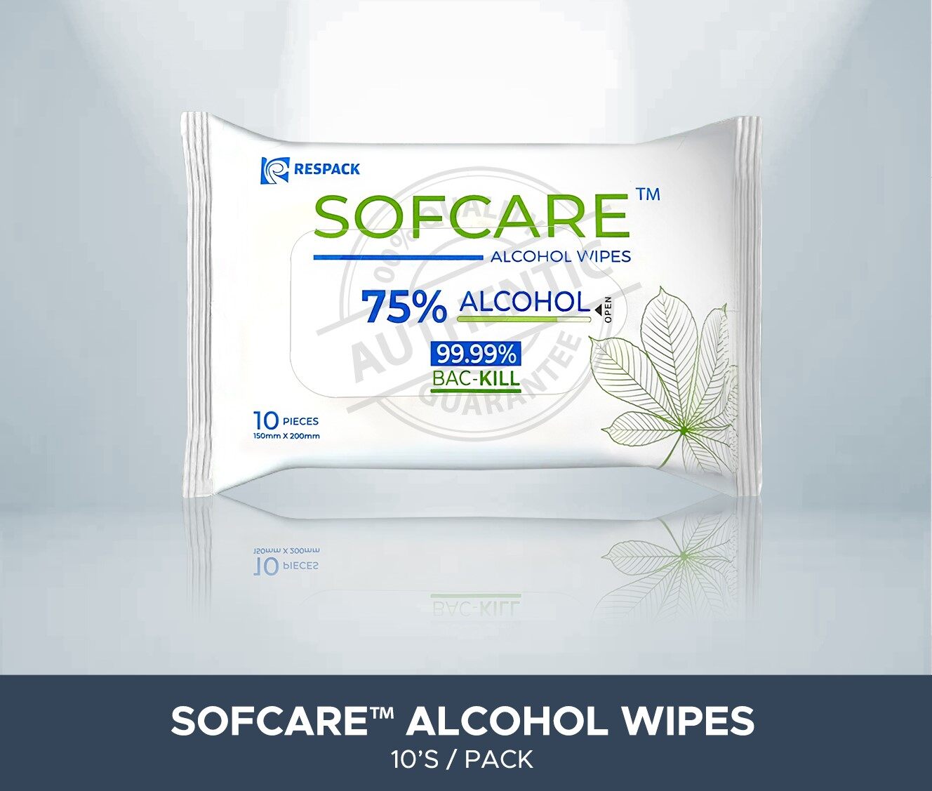 RESPACK SOFCARE Alcohol Wipes 10's/PACK | Lazada