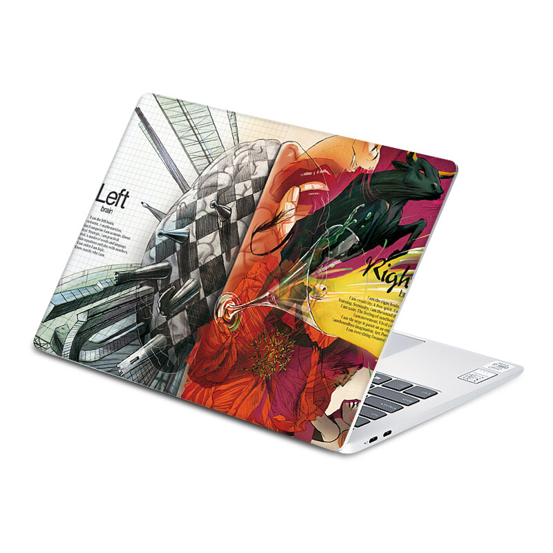 DIY laptop sticker laptop skin,Colorful technology cover,PVC material ...