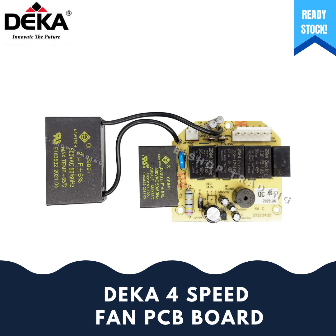 [ORIGINAL] VR5 K9 G4 DEKA 4 SPEED FAN PCB BOARD | Lazada