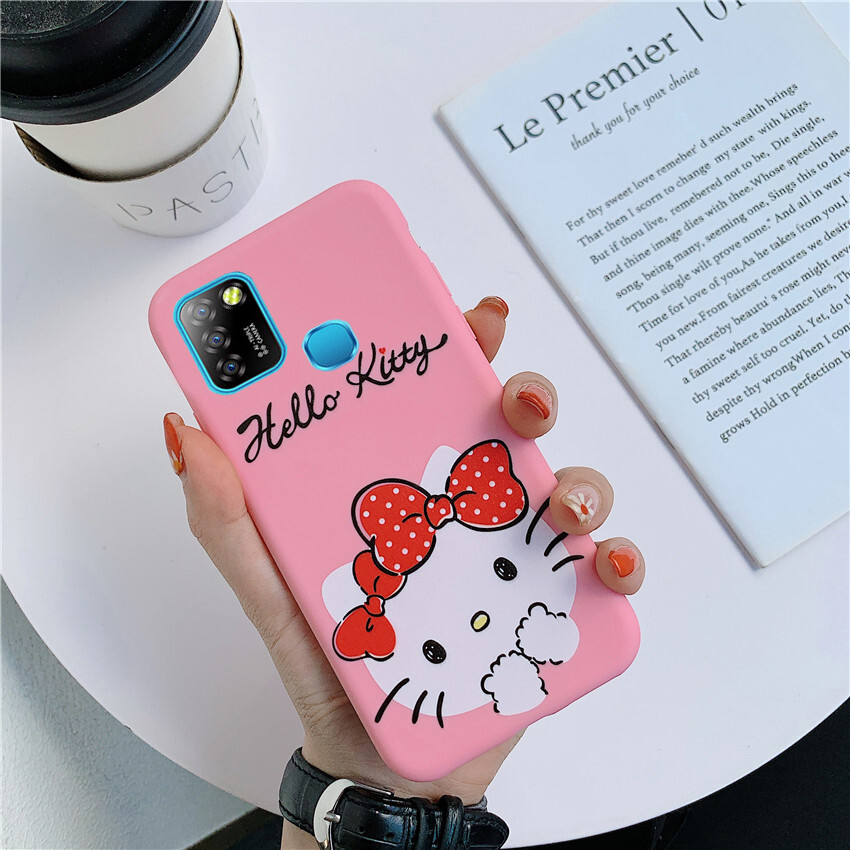 เคส Hello Kitty สำหรับ Infinix Smart 5,เคสโทรศัพท์ TPU นิ่มลายการ์ตูน ...