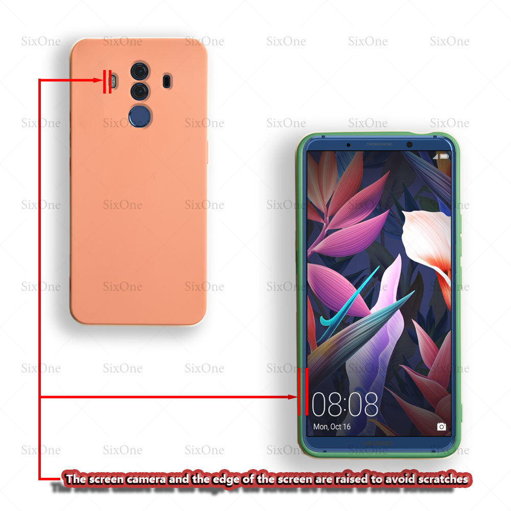 เข้ากันได้กับ Huawei Mate 10 Pro BLA-L29 BLA-L09 BLA-A09เคสโทรศัพท์ ...